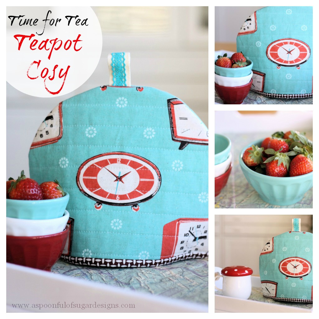 Time for Tea: Teapot Cosy {Tutorial} - A Spoonful of Sugar