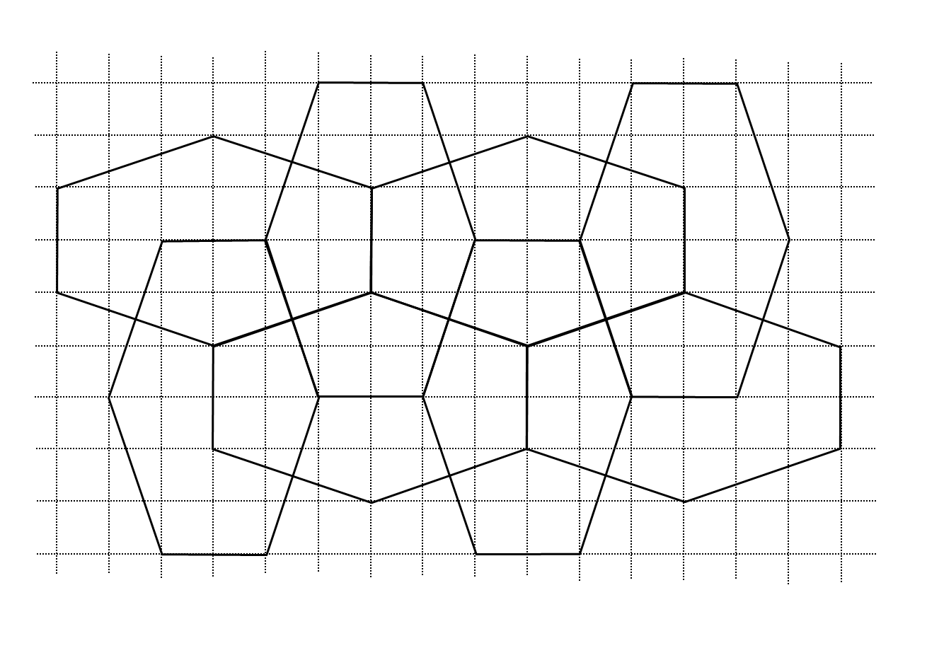 MEDIAN Don Steward mathematics teaching: 'Cairo' pentagon tilings