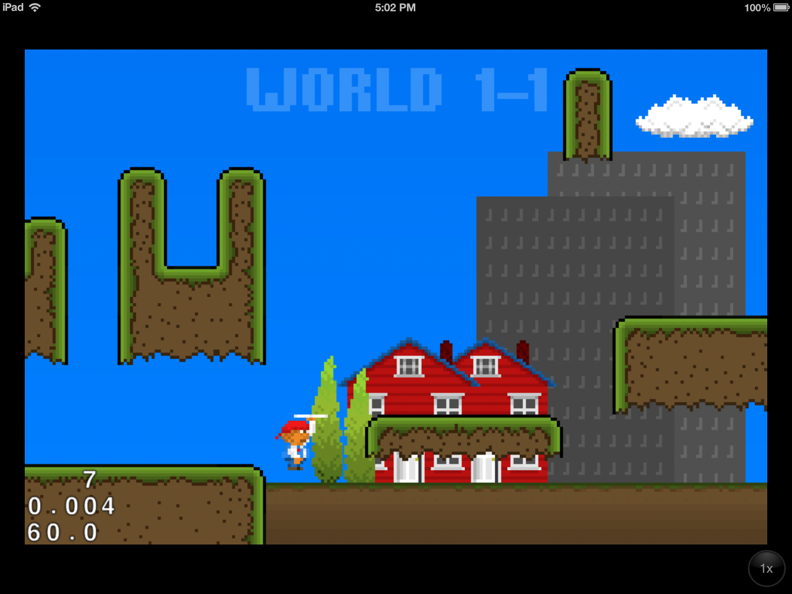 Michael Burford's Lame Blog: Idea to App: WORLD 1-1