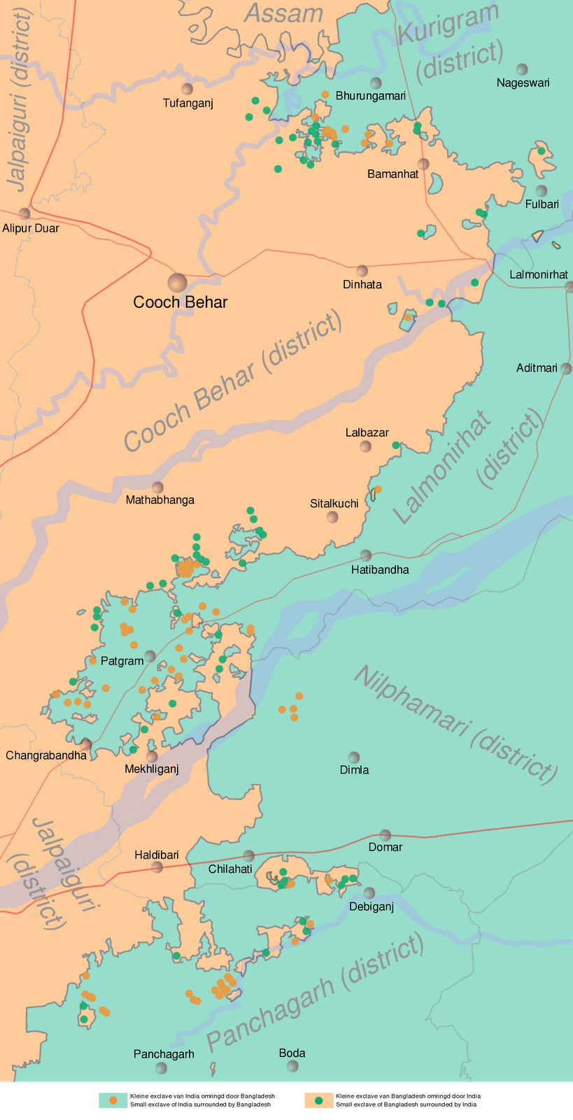 Political Geography Now: undefined borders