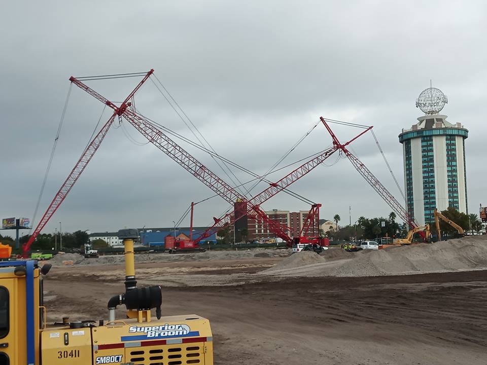 Industrial History: Cranes with a Luffer Jib