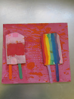 Mini Crayons: Pop Art Popsicles