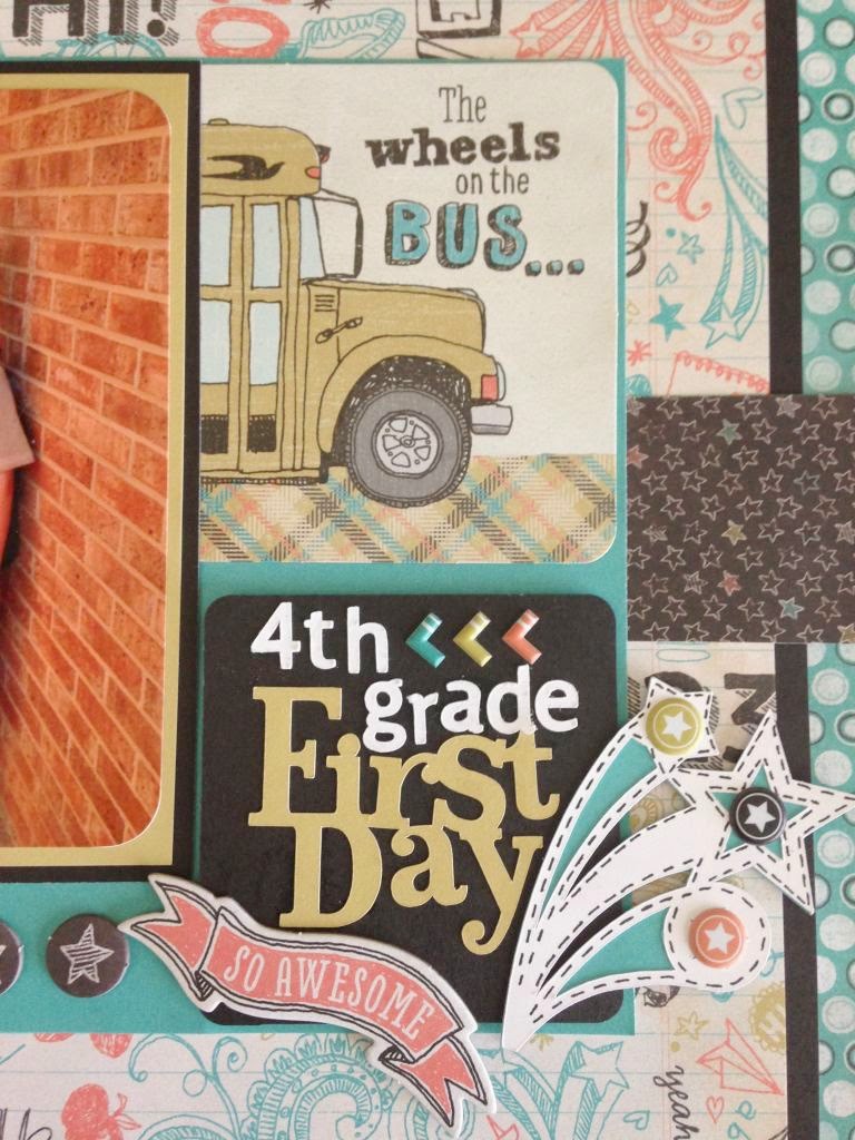 Courtney Lane Designs: Cricut Artbooking First Day of 4th grade ...