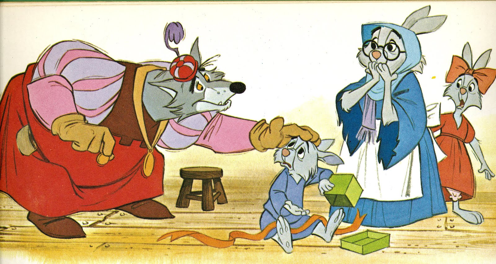 Studio Toledo: Disney's Robin Hood (Golden Press, 1973) pt. 1