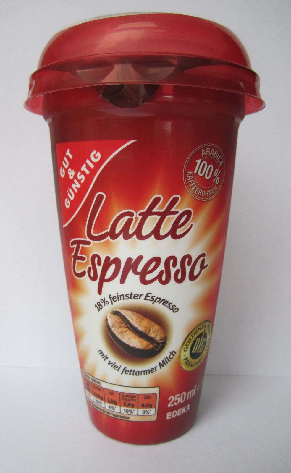Energy Plattform: Gut&Günstig Latte Espresso