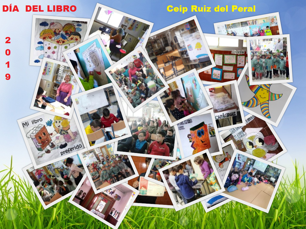 Un libro para mi bolso. : Collage DÍA DEL LIBRO 2019