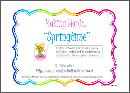 Primary Inspiration: Monday Morning - Great Time for a Spring Making ...