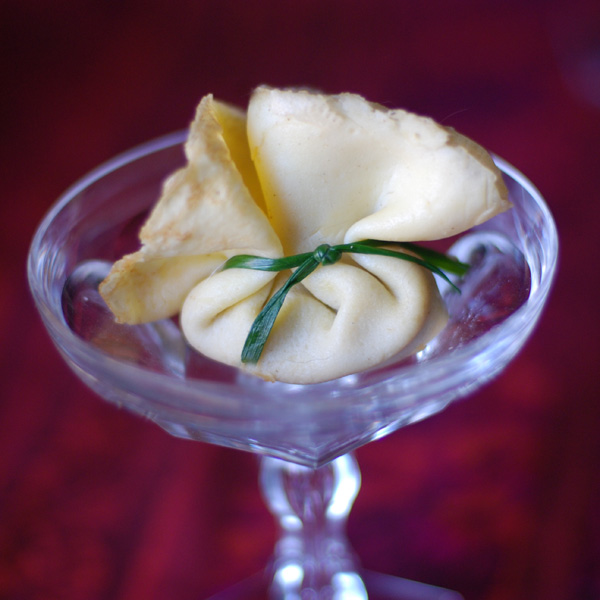 lostpastremembered: Beggar's Purses with Bacon and Cheese