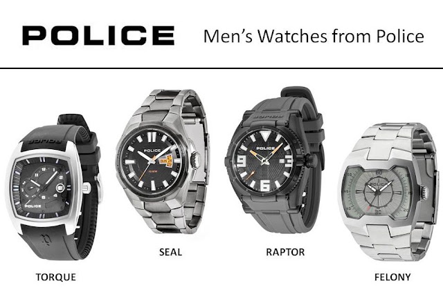 men's styling: Time for Style - Police Watches