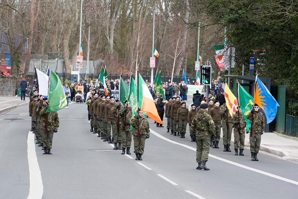 El norte de Irlanda: Conmemoración de Pascua de Saoradh en Belfast
