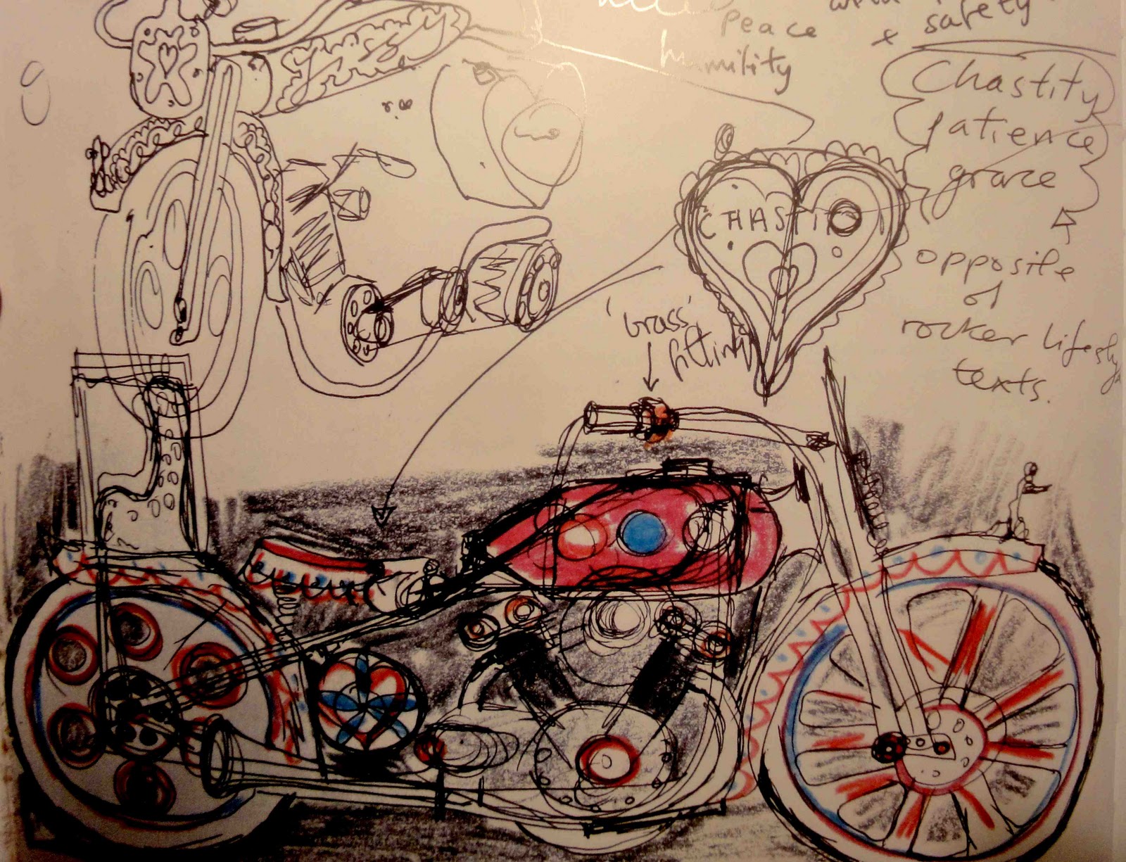 Picture Motorcycle: GRAYSON PERRY AT THE BRITISH MUSEUM