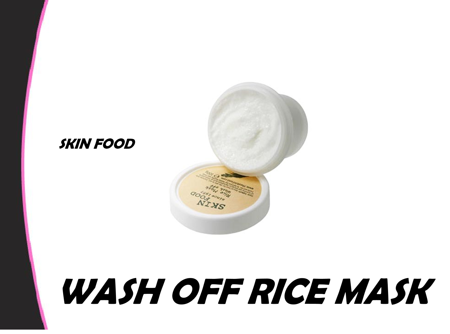 SKINFOOD WASH OFF RICE MASK