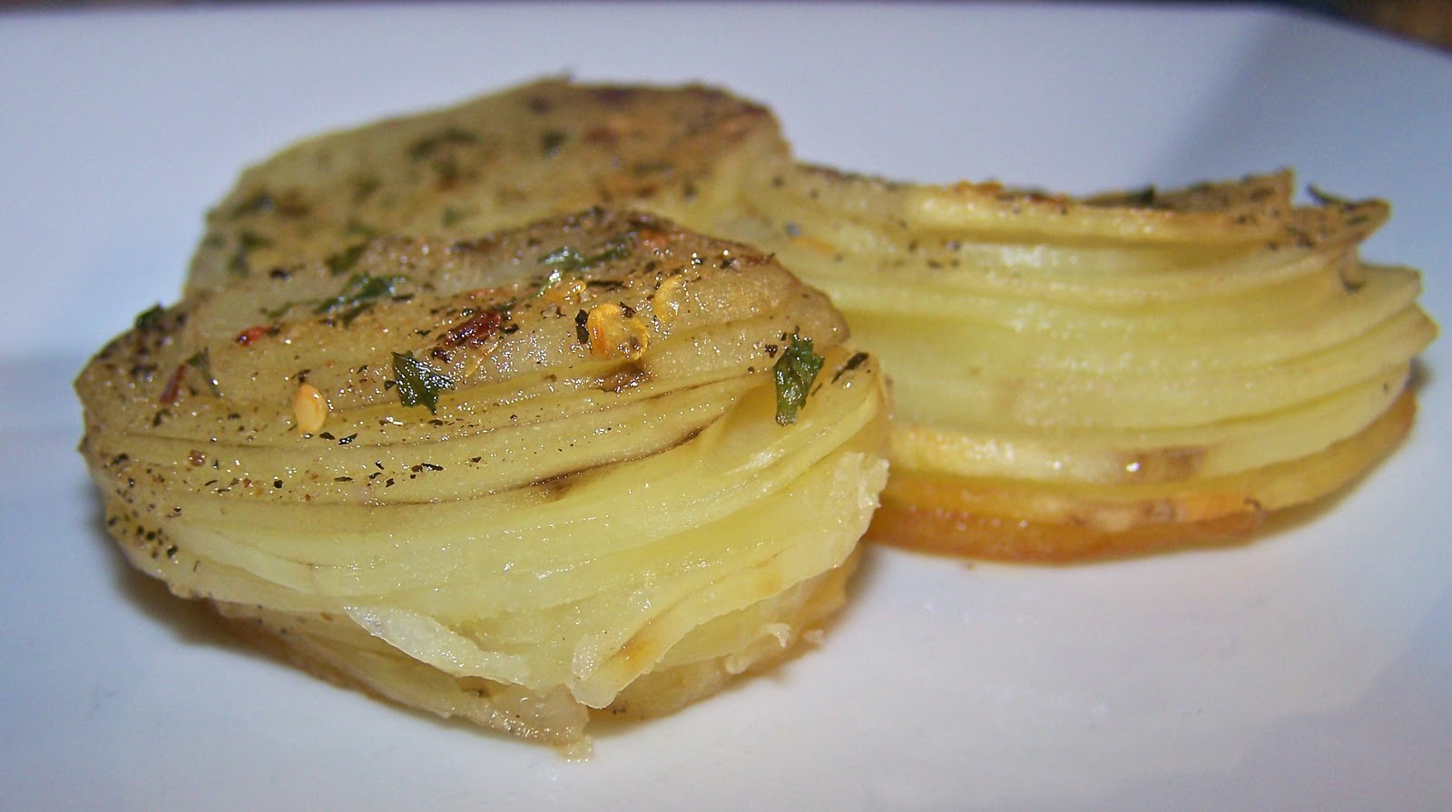 Little Mommy, Big Appetite: Roasted Potato Stacks