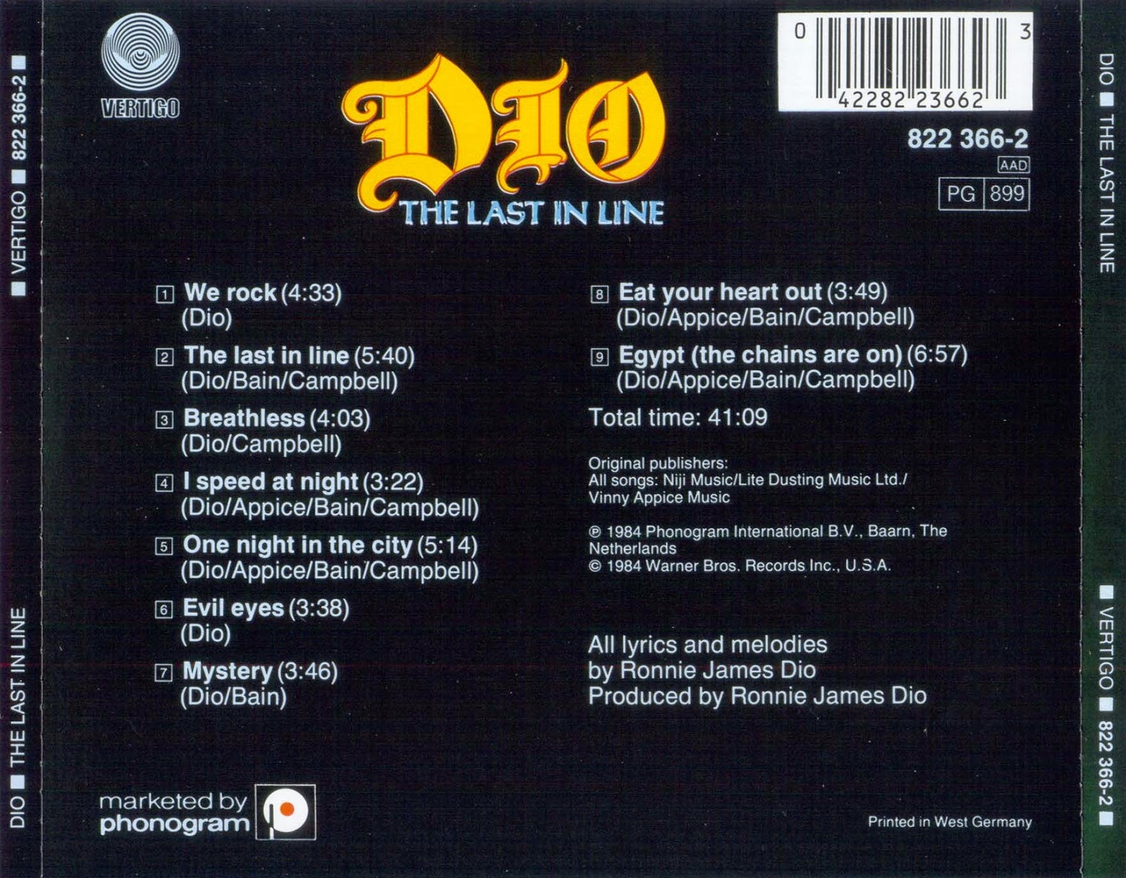 WHERE METAL RULES: DIO - THE LAST IN LINE (1984)