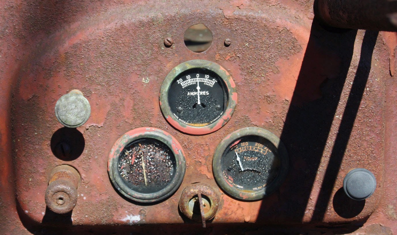 Progress is fine, but it's gone on for too long.: Tractor gauges