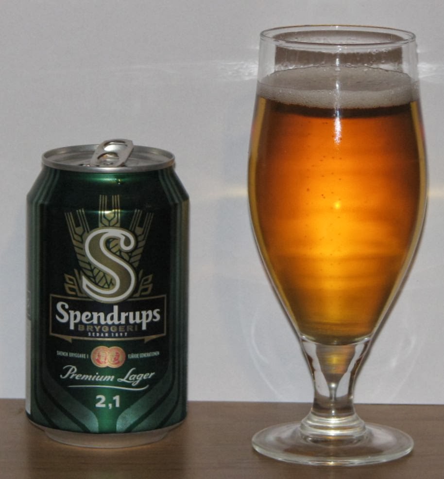 Õlle blogi: Spendrups - Premium Lager 2,1