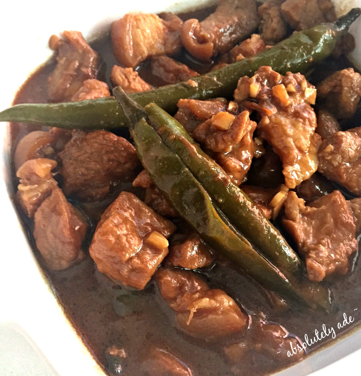 Babi Masak Assam or Tamarind Pork |ABSOLUTELY Ade by The Accidental Mom ...