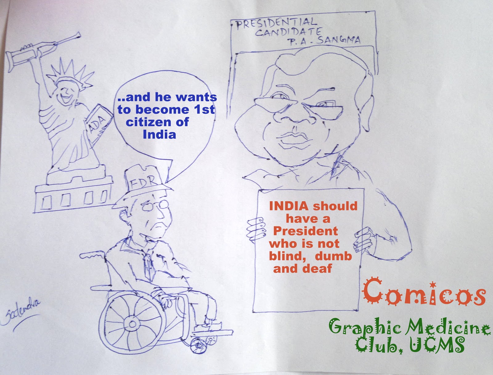 Comicos: My first ever toons