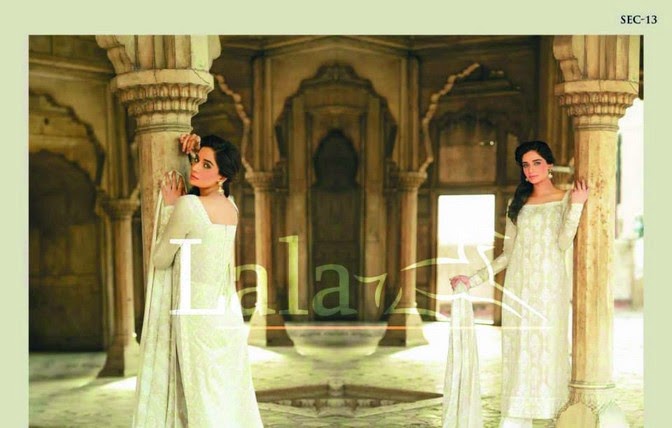 Sana Samia EID Collection | Sana & Samia Eid Collection 2014 By Lala ...