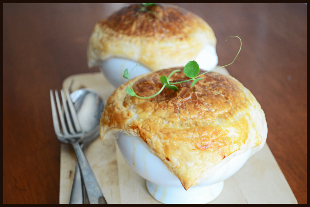 Aan Jeanne`s Keukentafel: Kip Champignon Pot Pie