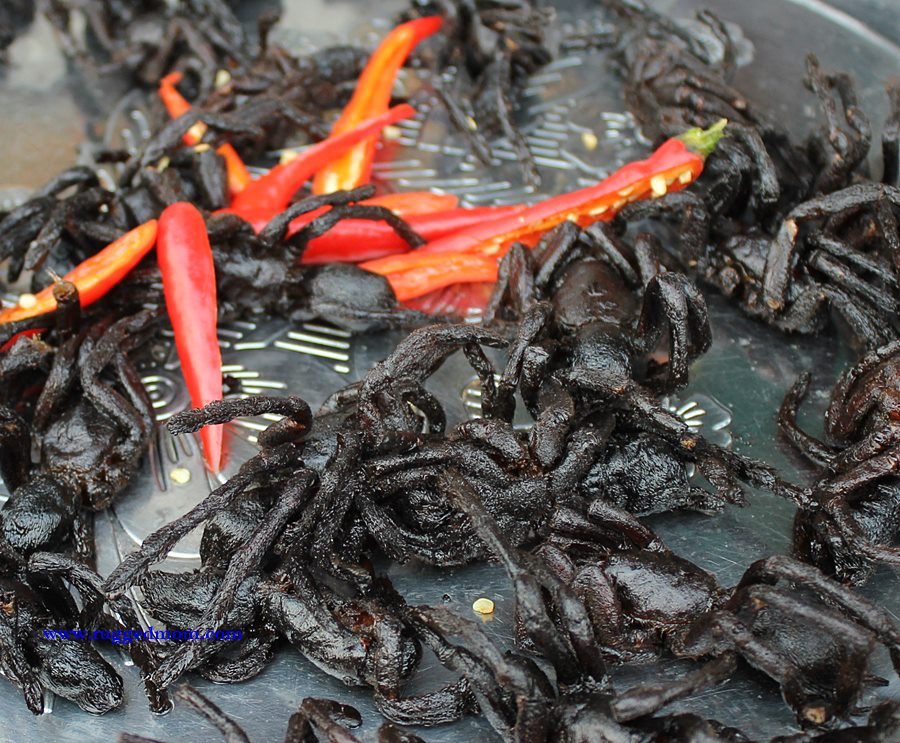Makanan eksotik di Cambodia