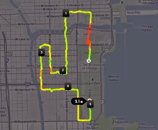 Running In Cheetah Leggings: Bank of America Shamrock Shuffle 8K 2014 ...