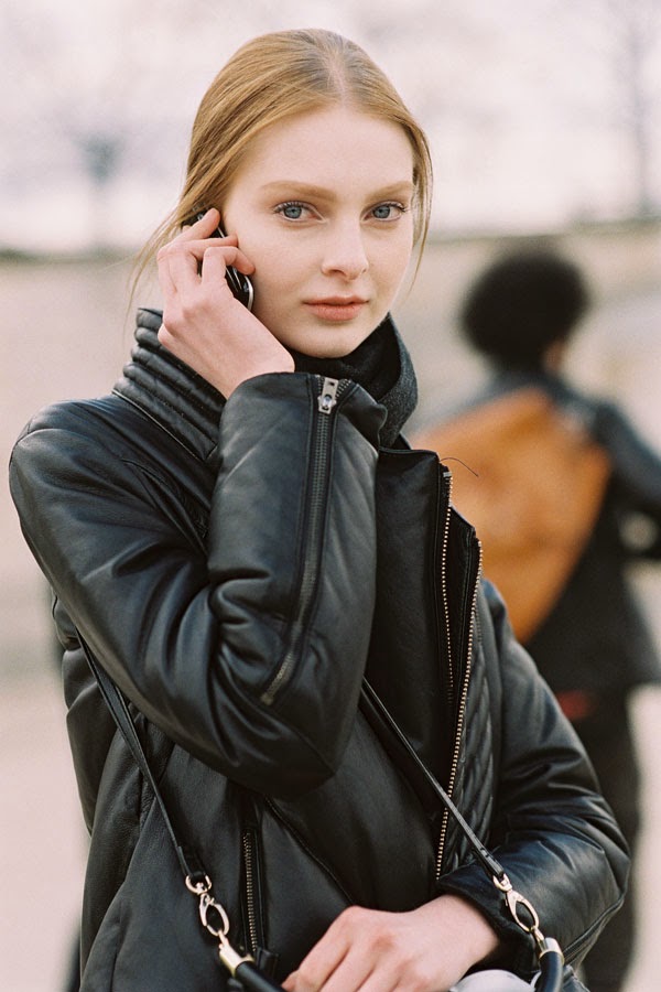 Vanessa Jackman: Paris Fashion Week AW 2014....Dasha