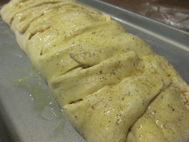 Belle's Baking: Braided Spaghetti Bread
