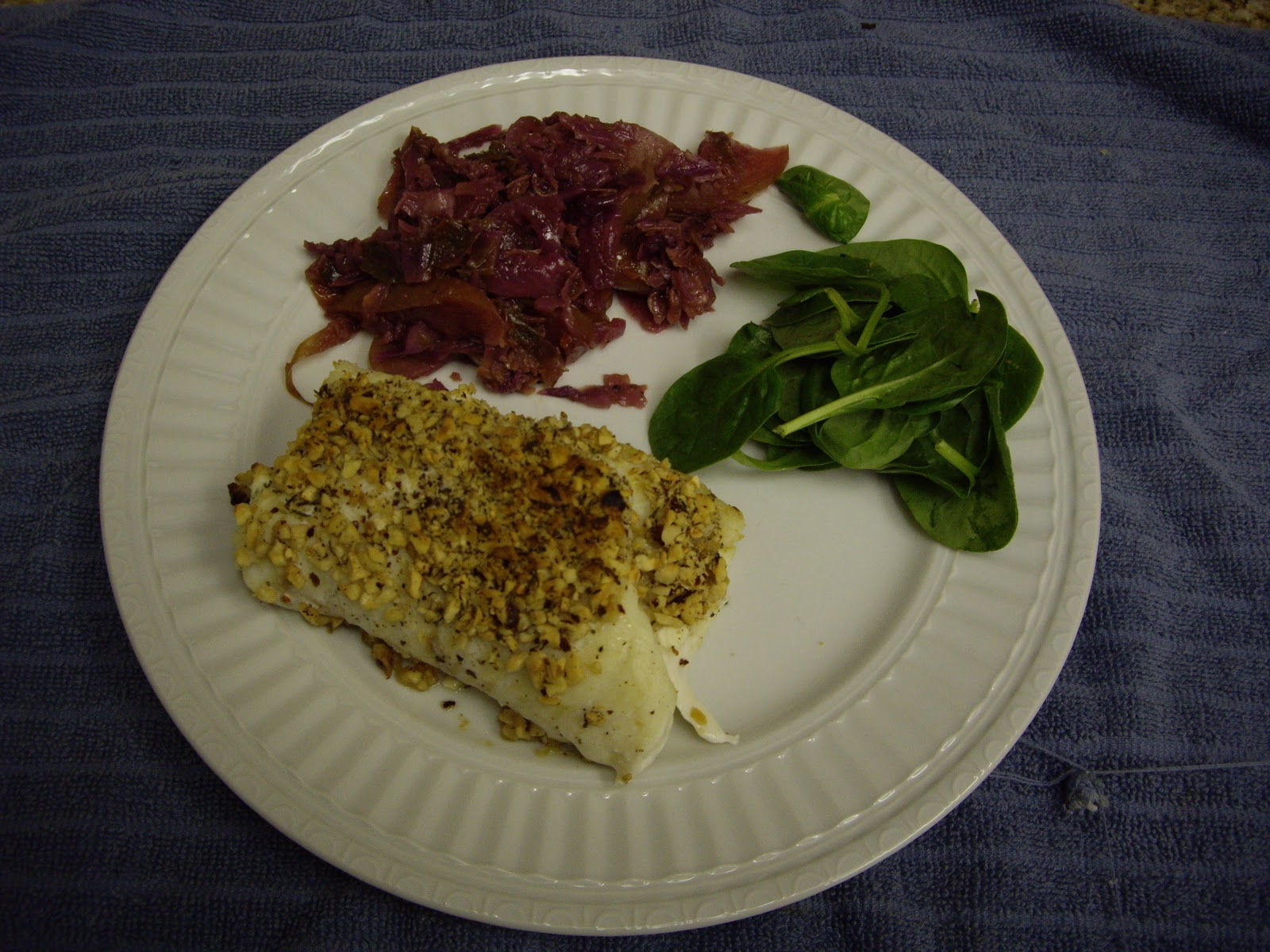 Alaska Cooking Queen: Hazel Nut Crusted Crab Stuffed Halibut