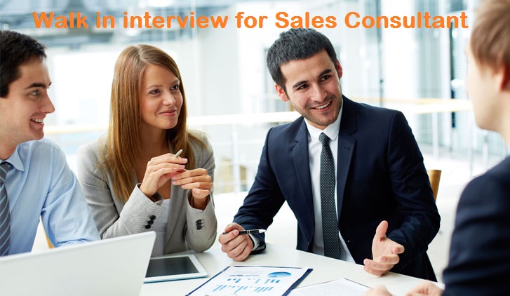 Walk in interview for Sales Consultant - Amj International Vacancies
