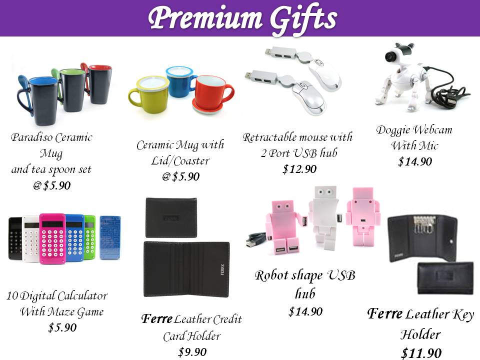 Ade's Gift Ideas: Premium Gifts