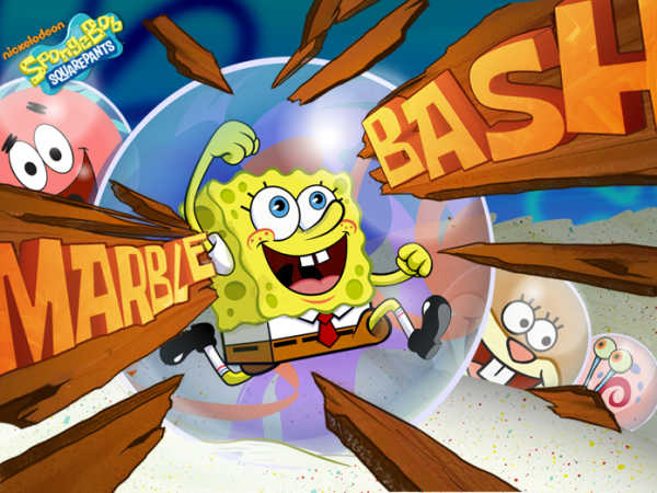 Spongebob Squarepants Marble Bash - A free Online Nickelodeon Game