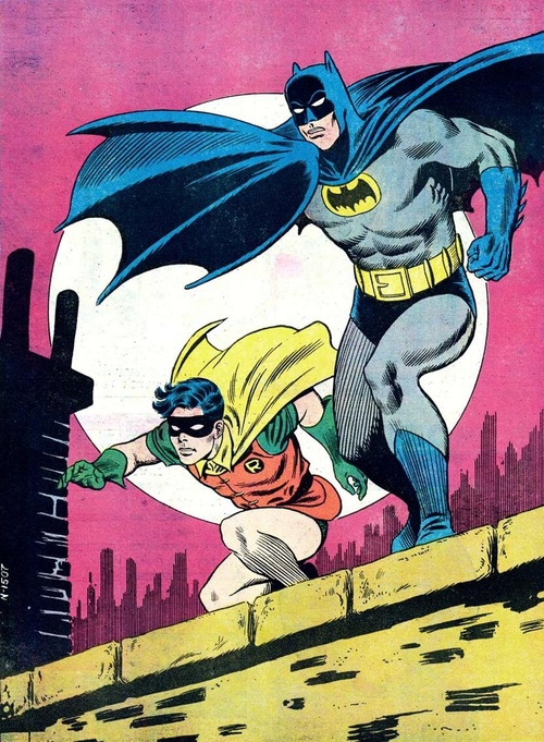 Staz Johnson.com Newsblog: Batman & Robin commission process.