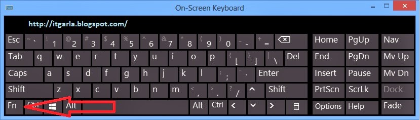 Cara Mengatasi tombol FN keyboard laptop eror - IT Garla