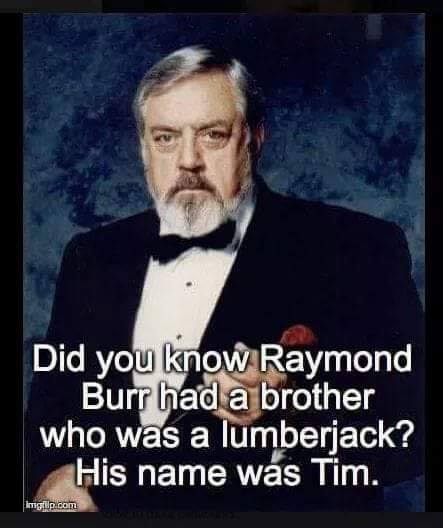 A trainwreck in Maxwell: Raymond Burr has a lesser known brother