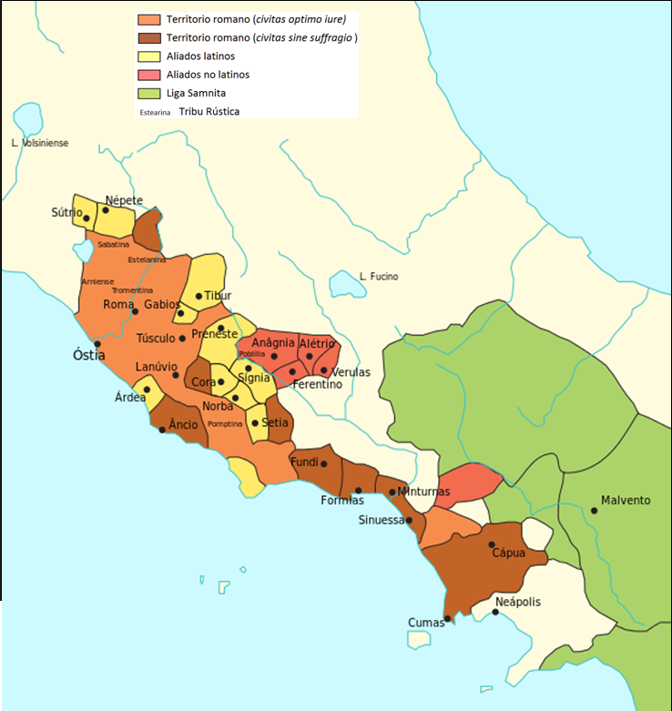 Reyes y Dinastías.: Roma y la conquista de la Peninsula Italiana (700 ...