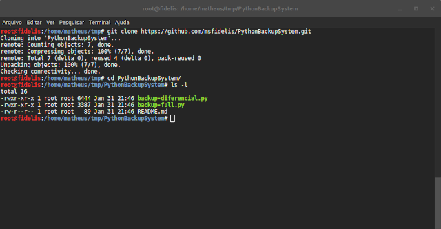 Criando um Sistema de Backup Full e Diferencial com Python - Nanoshots ...