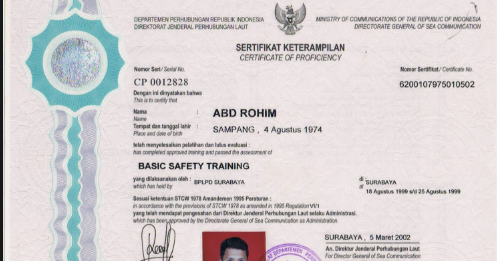 LOKASI PEMBUATAN SERTIFIKAT BST