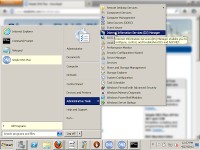 Andrey Redes: Instalar IIS, PHP, MYSQL, APP + DNS - Windows Server 2008 R2