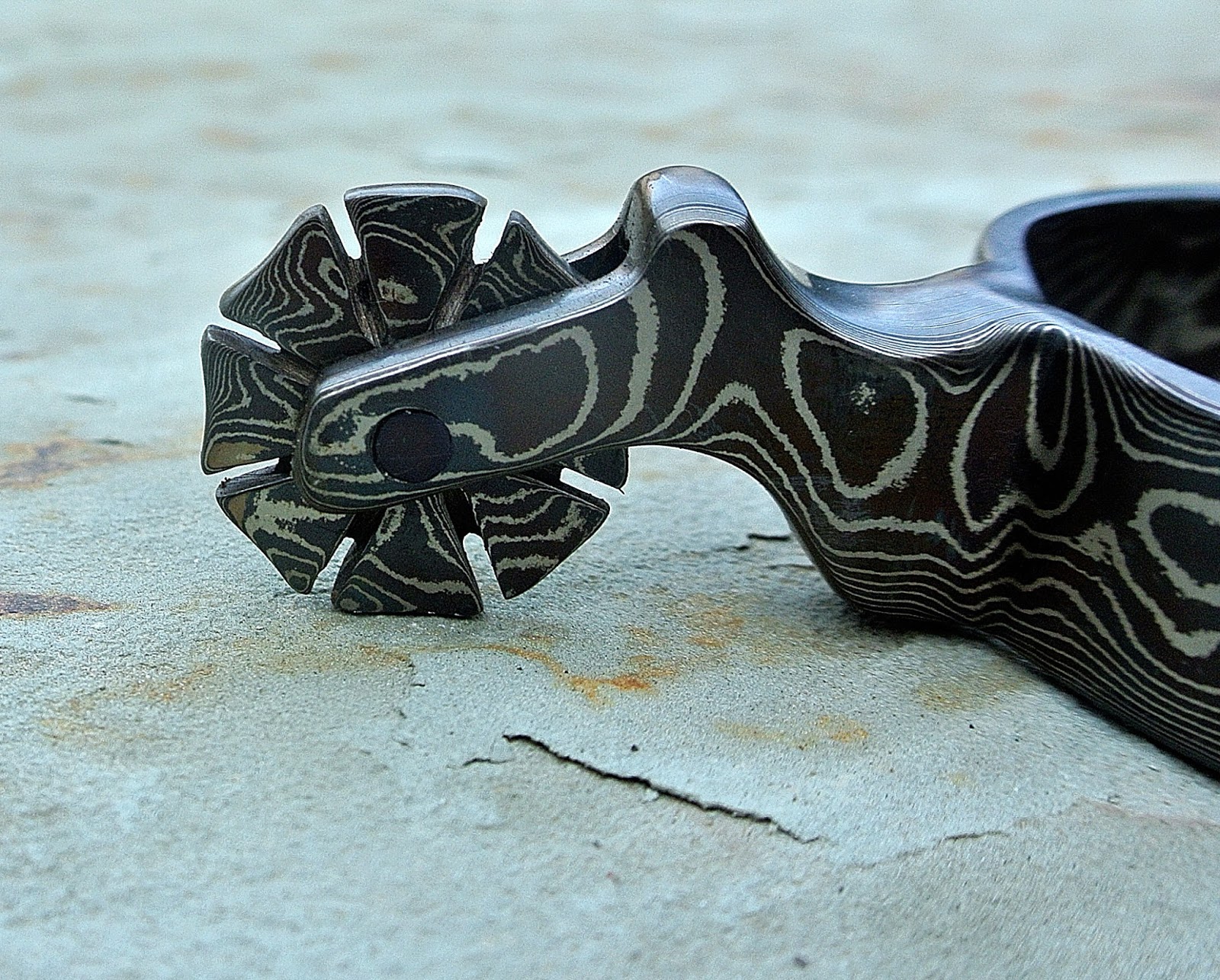 Chad's stuff: Damascus spurs