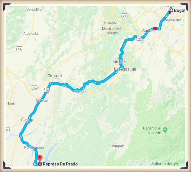 Legi: REPRESA DE PRADO- Tolima