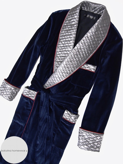Men's Luxury Dressing Gowns, Paisley Silk and Velvet Robes