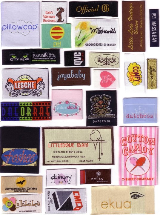 Garment Labels Manufacturers,Labels Suppliers, School suppliers,Badges ...