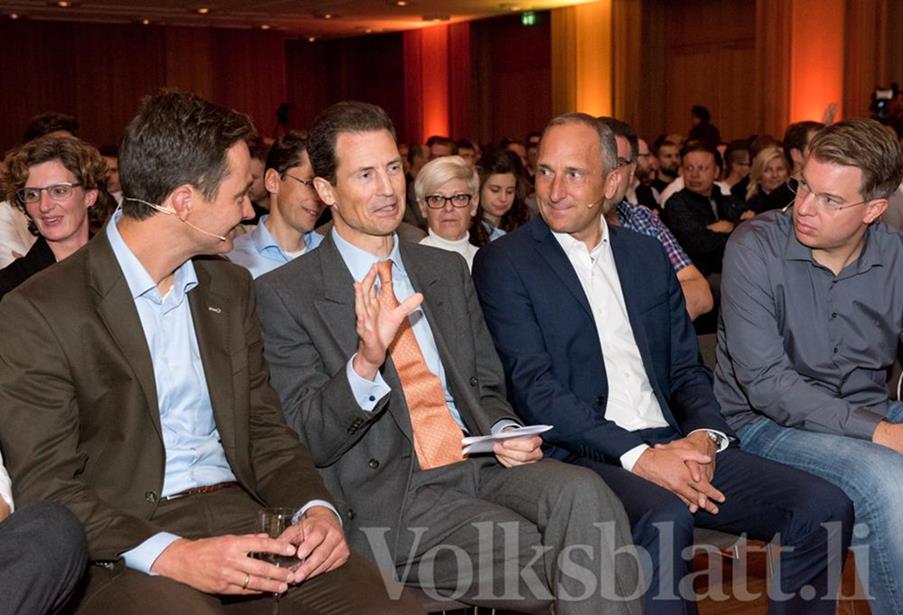 Hereditary Prince Alois at Impuls Liechtenstein