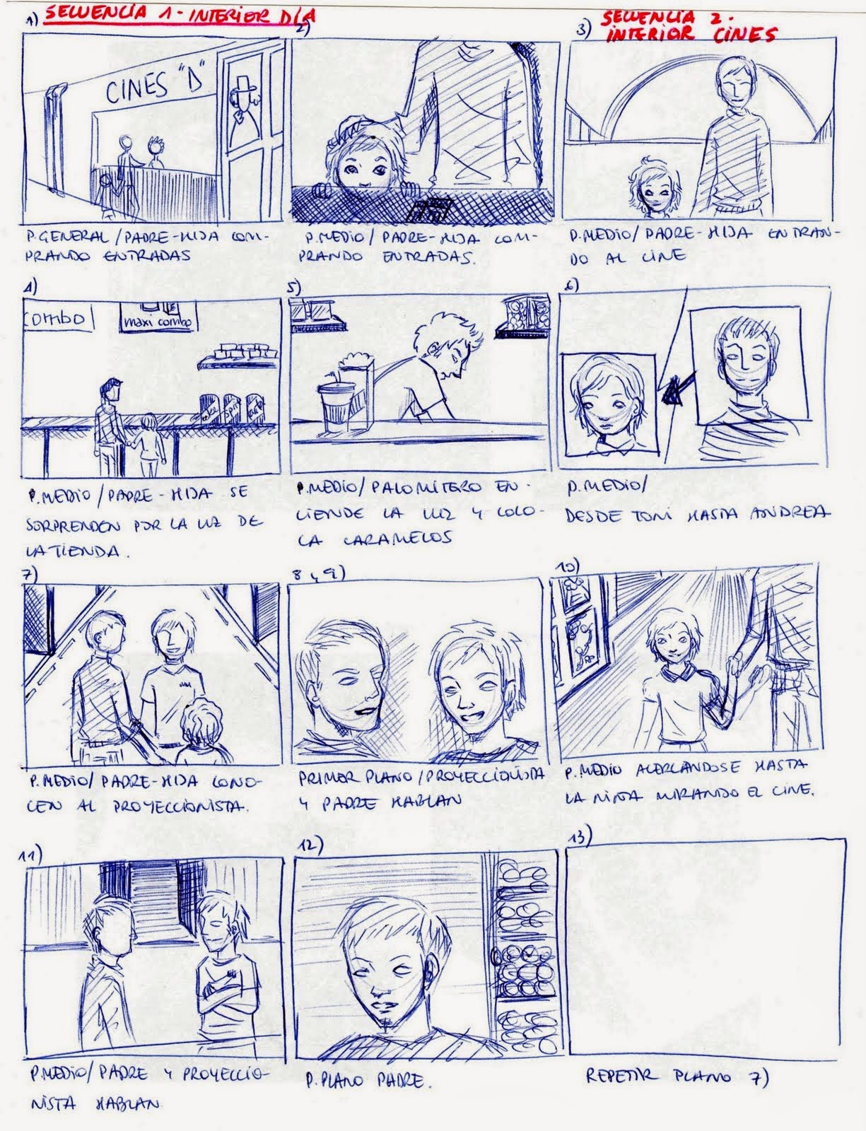 Técnica Diseño e Integración de Multimedia: STORYBOARD