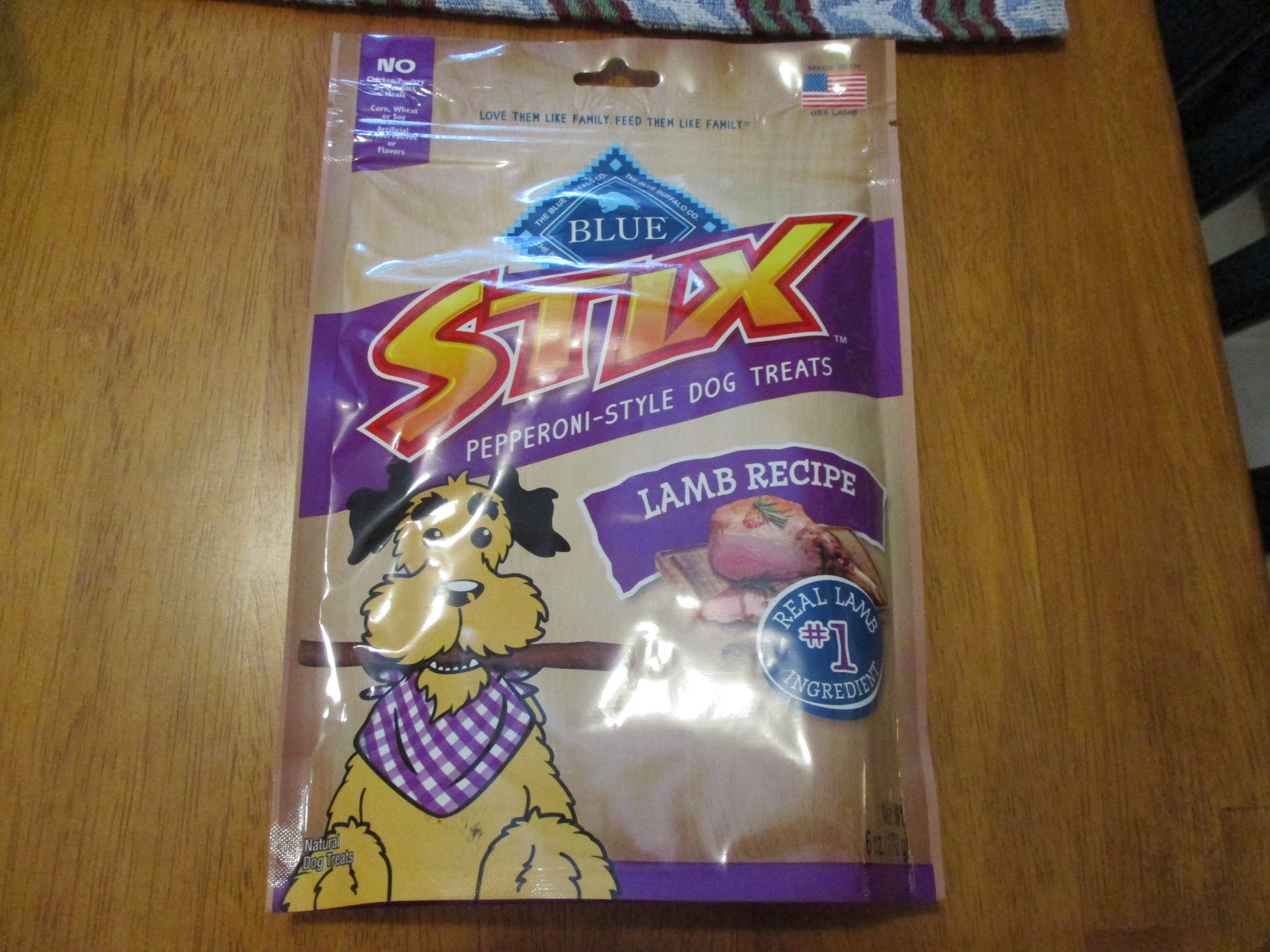 Missy's Product Reviews : Blue Buffalo Blue Stix Lamb Recipe Pepperoni ...