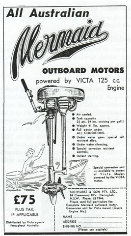 Vintage Outboards Australia: Mermaid