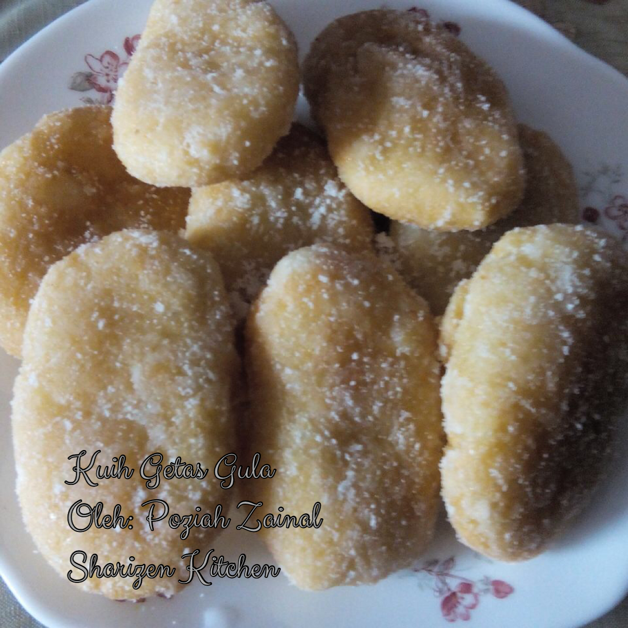 Sharizen Kitchen: KUIH GETAS GULA