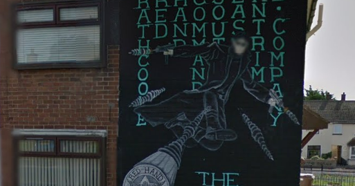 El norte de Irlanda: Nuevo mural con referencias histórico-mitológicas ...