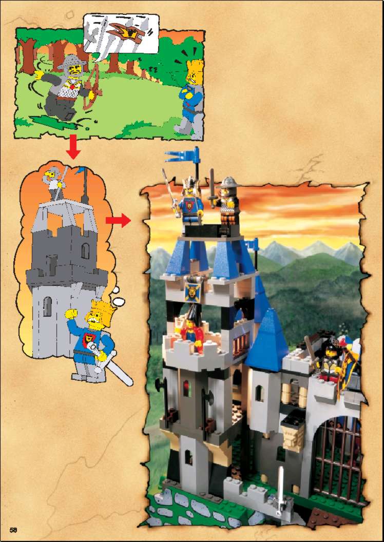 Steve's LEGO Blog: The Lego Knights Kingdoms 1 Lion Knights Sets 2000 ...